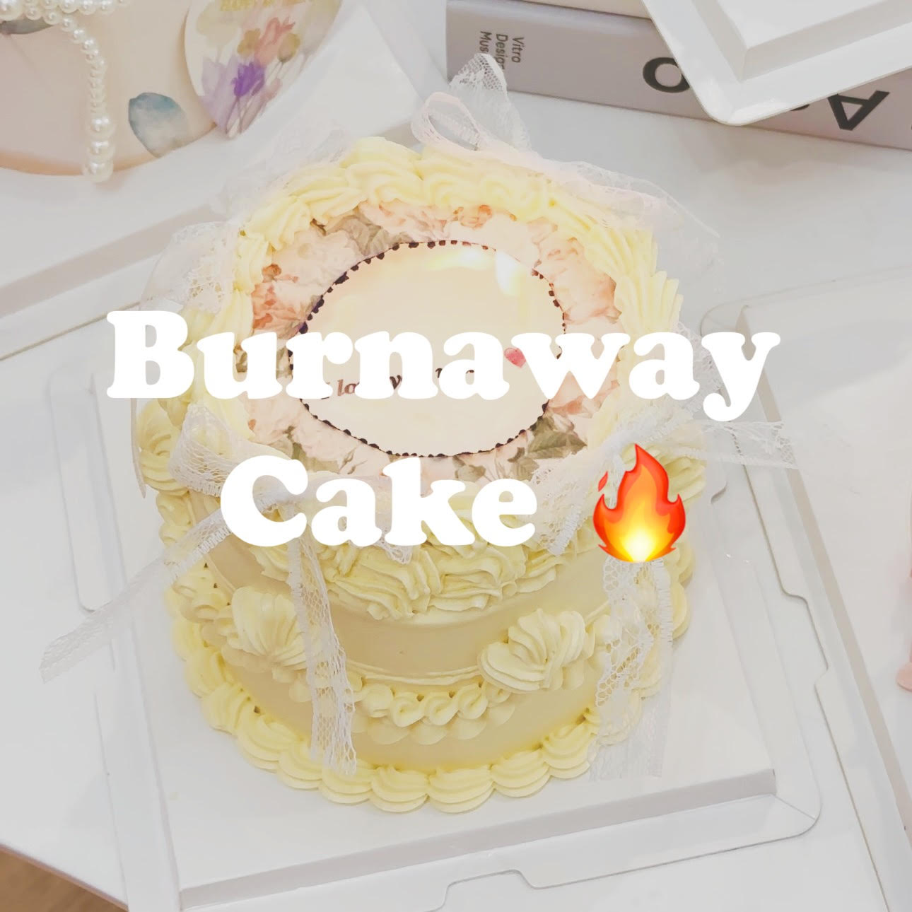 Burnaway cake – Pasteljla