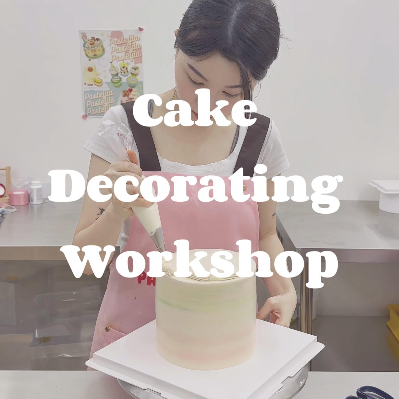 Cake decorating workshop – Pasteljla