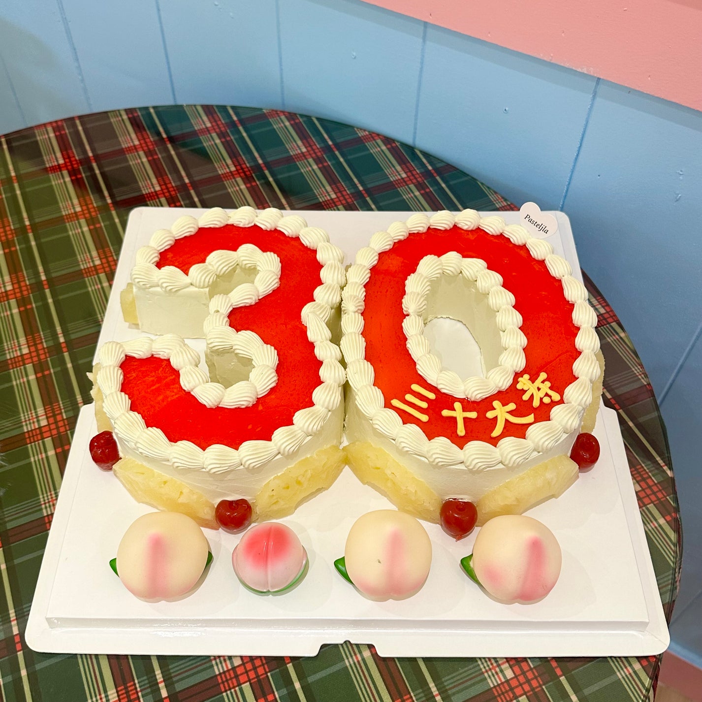Longevity Number cake – Pasteljla