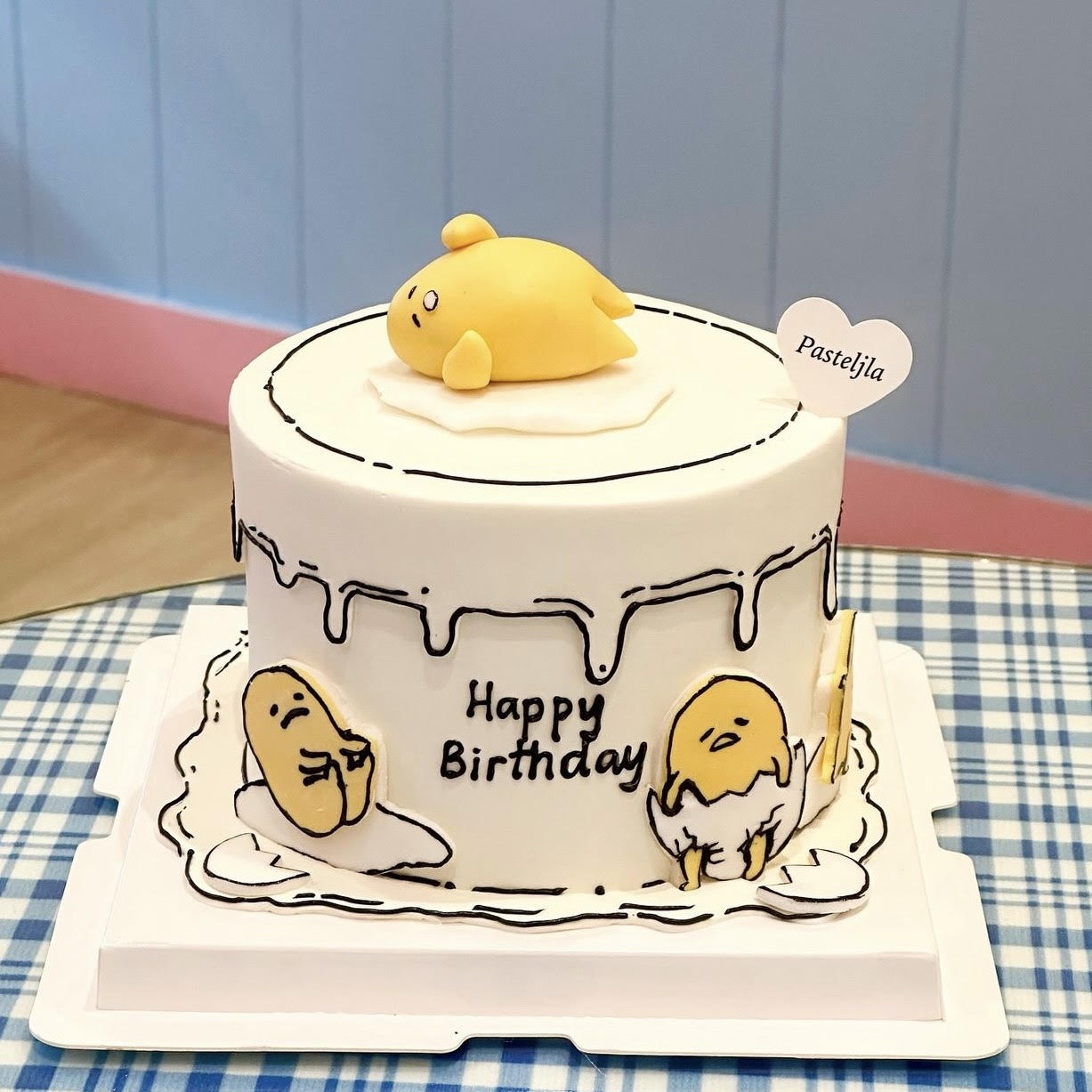 Gudetama cake – Pasteljla