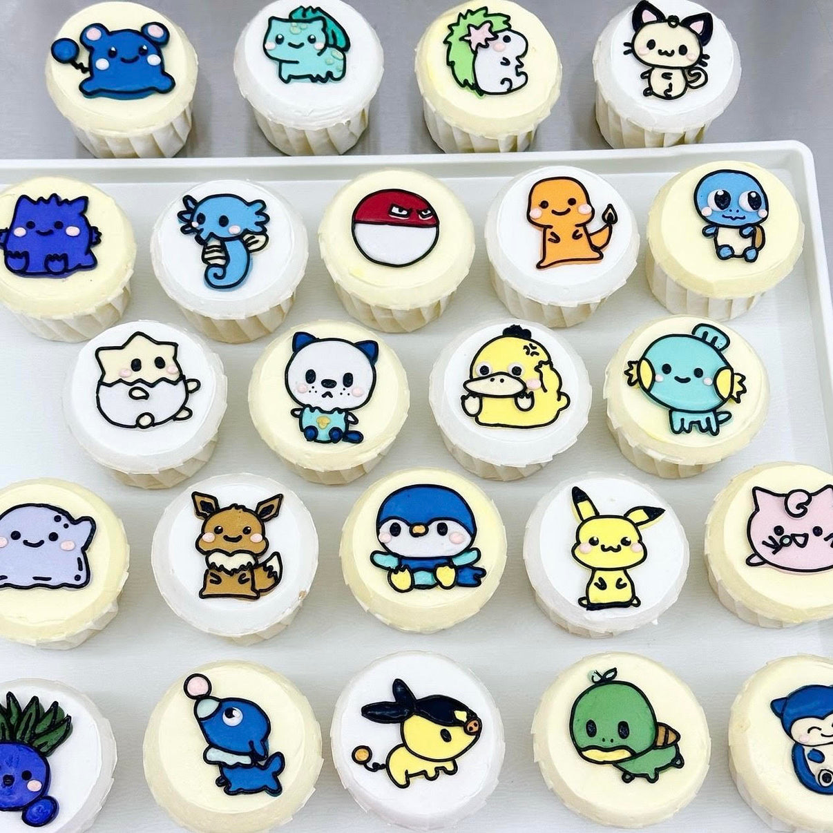 Pokémon cupcakes – Pasteljla